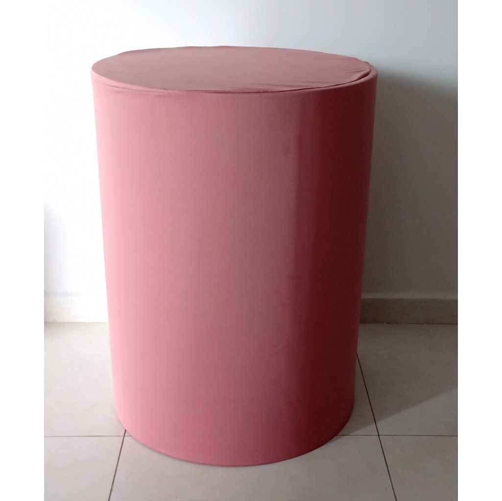 Capa Cilindro Rose Grande (MDF)