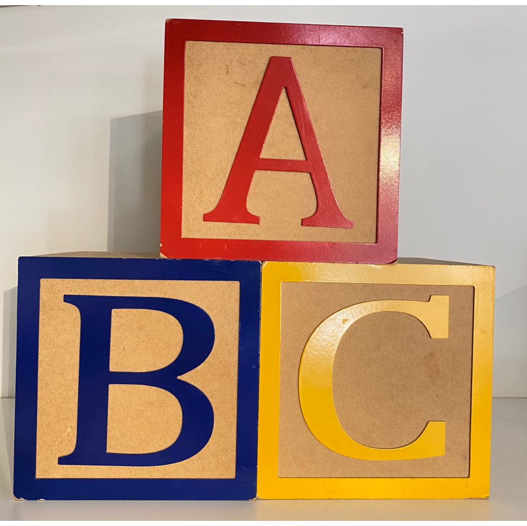 cubos abc coloridos G