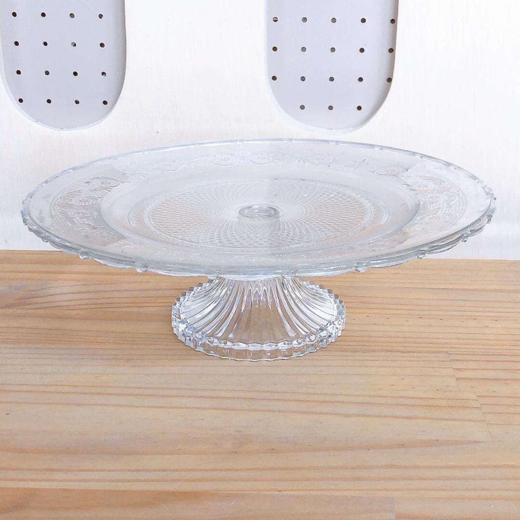 BANDEJA DE BOLO DE VIDRO