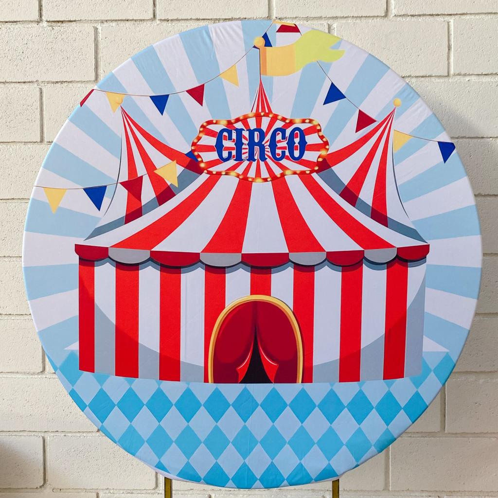 CAPA PAINEL REDONDO CIRCO CLEAN- 1,30CM
