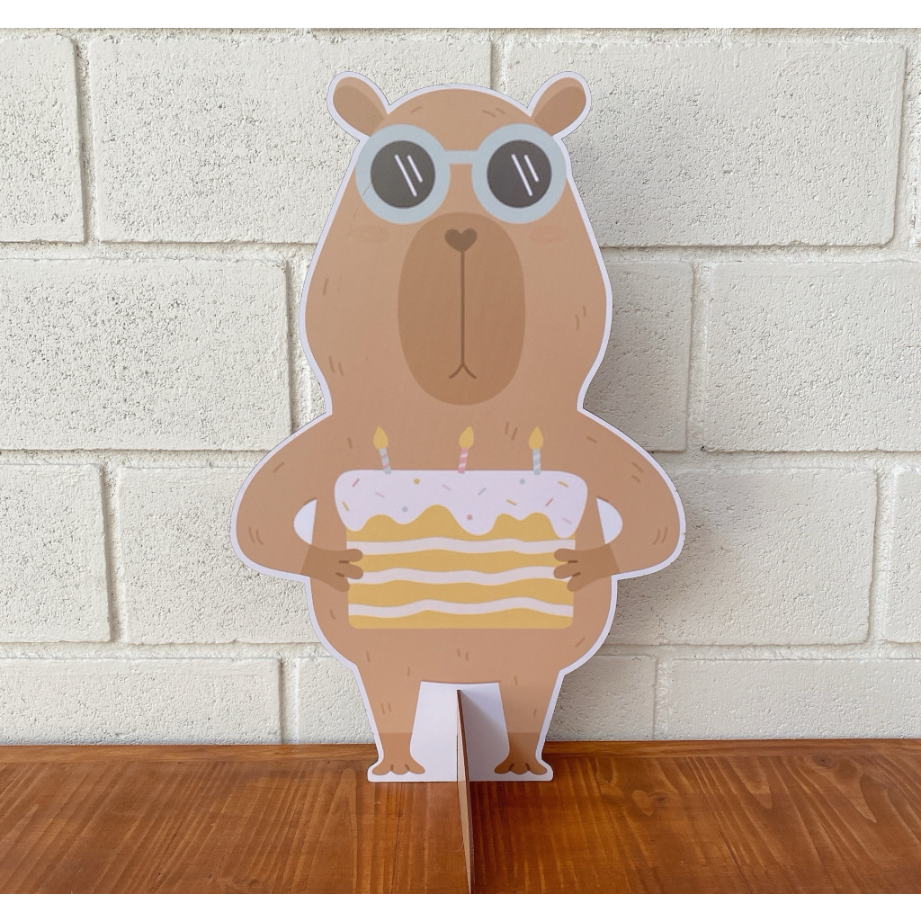 CAPIVARA DISPLAY DE CHÃO - 65 cm de