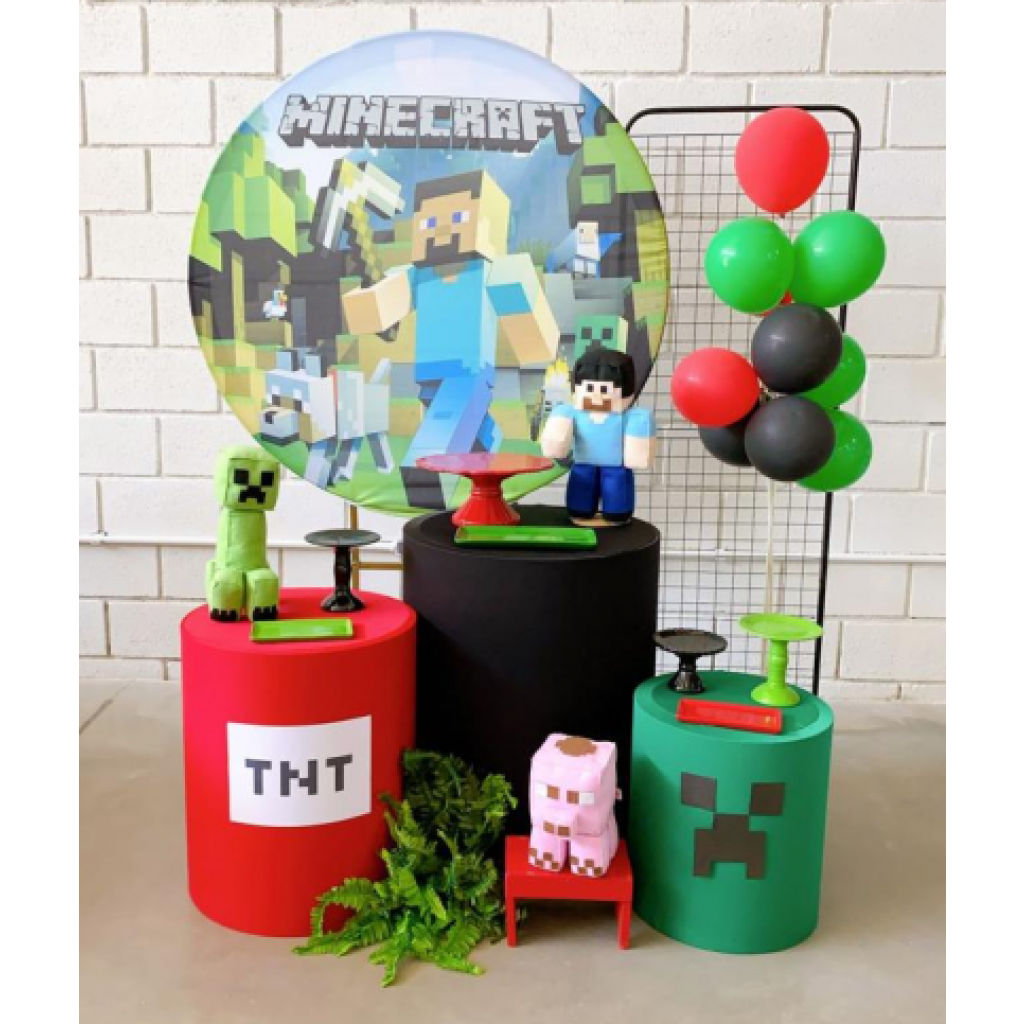 KIT MINECRAFT TRIO DE CILINDROS