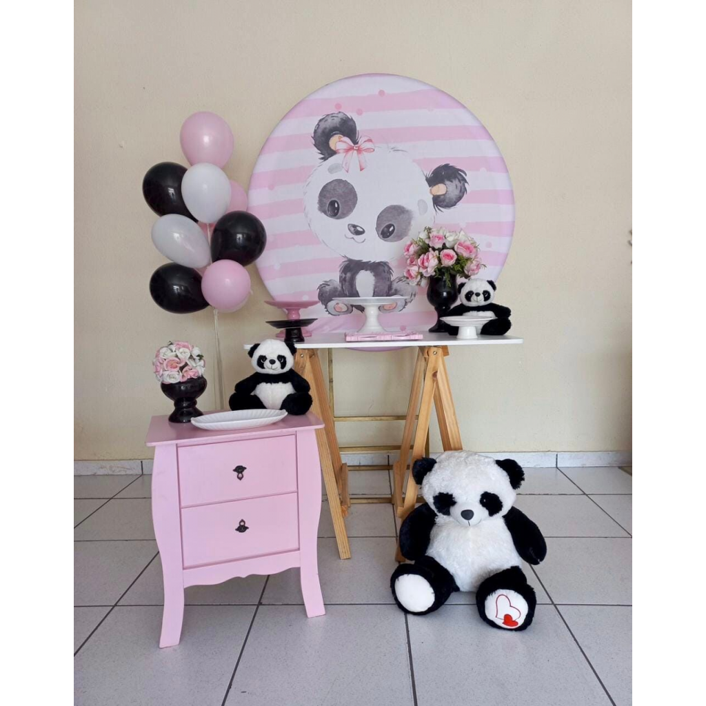 KIT PANDA APARADOR ROSA