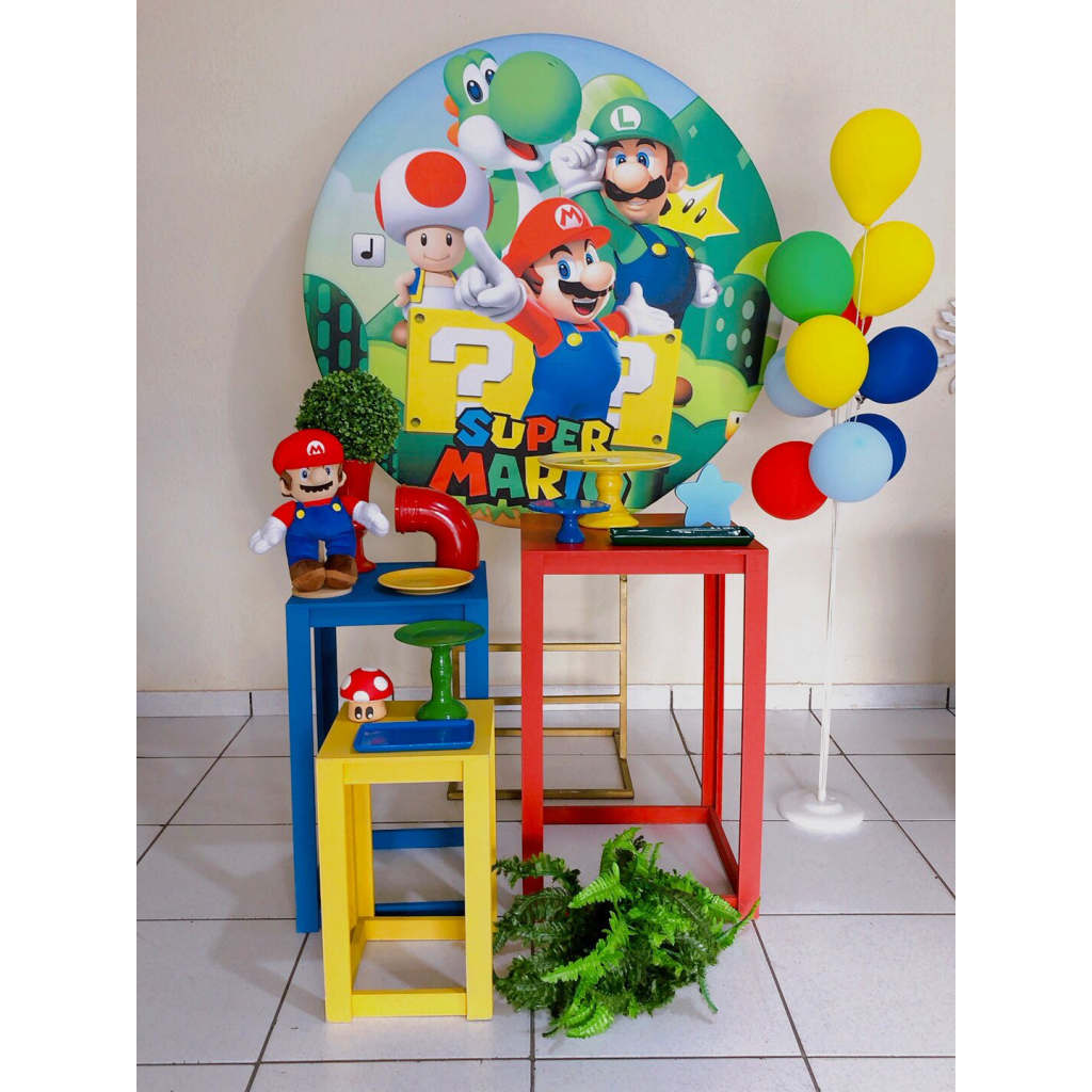 KIT SUPER MÁRIO MESA CUBO