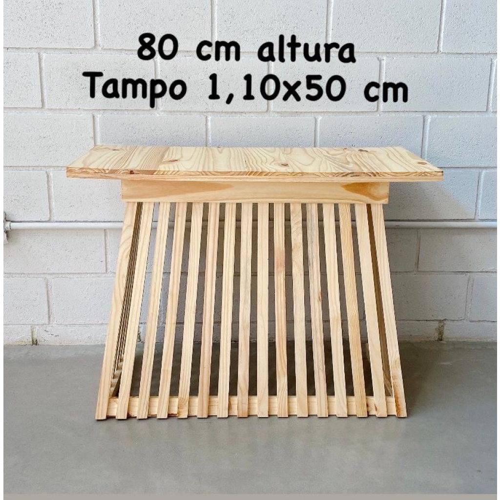 MESA RIPADA DE PINUS