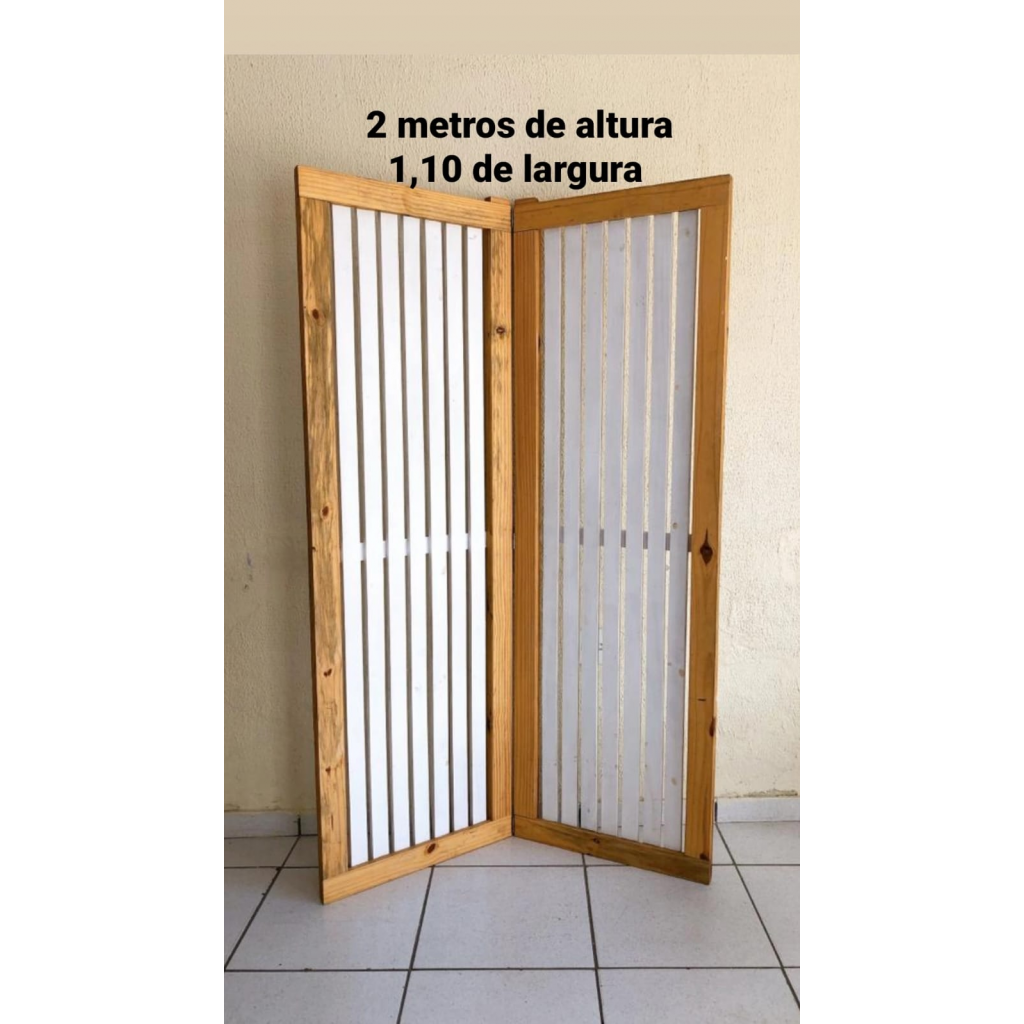 PAINEL BIOMBO BRANCO ( 1 trave de centro se alugado as duas partes)