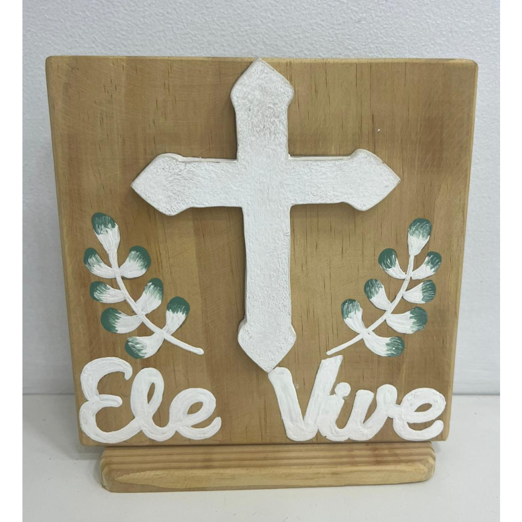 PLACA ELE VIVE