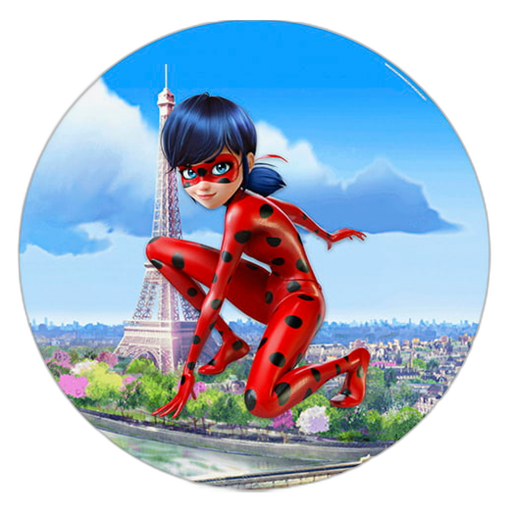 TECIDO SUBLIMADO REDONDO 1,50- LADYBUG