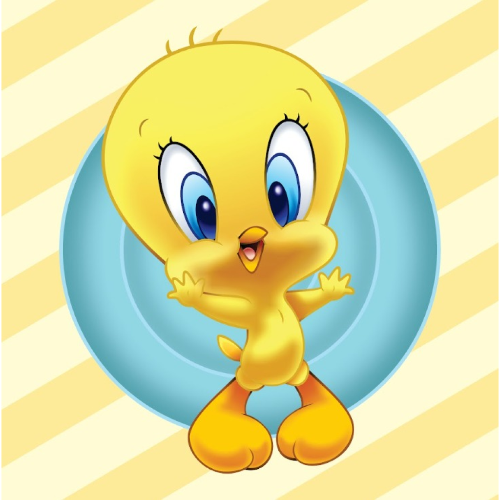 Quadro Piu-piu Baby Looney Tunes | 40x40