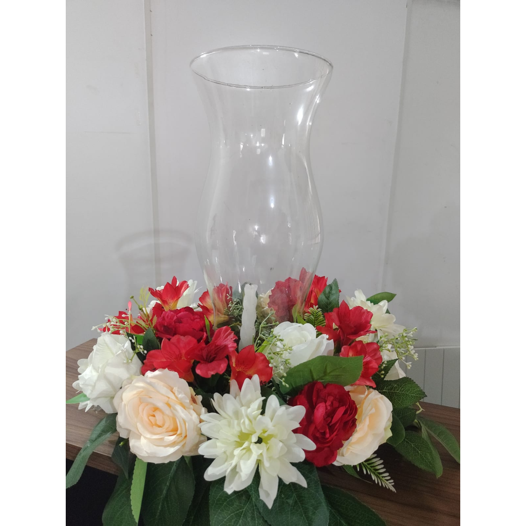 Cúpula vasada de vidro