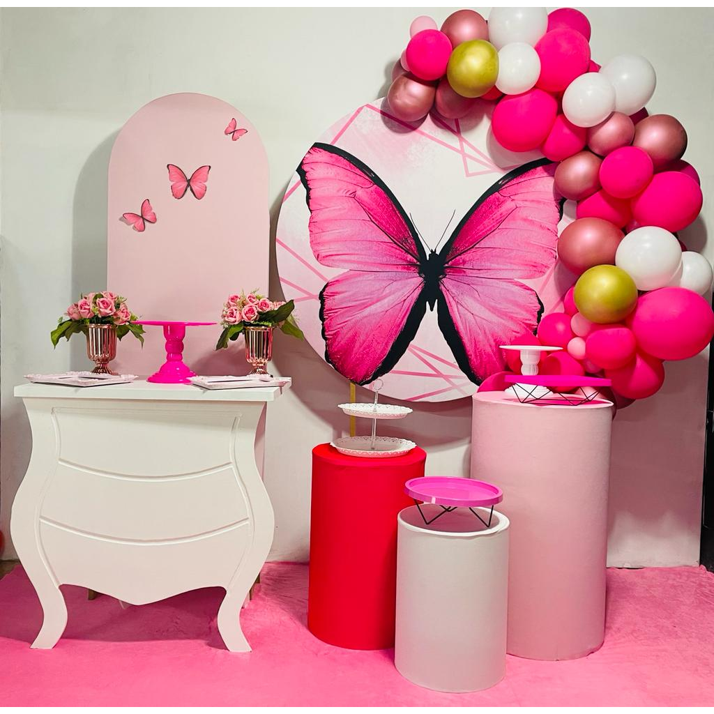 BORBOLETAS ROSA (MODELO 2)