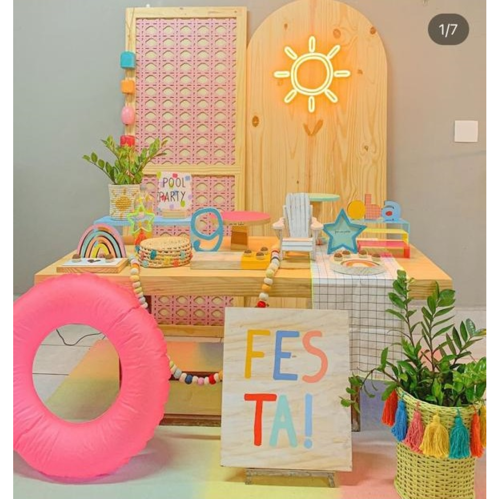 Kit Festa Menina Pool Party