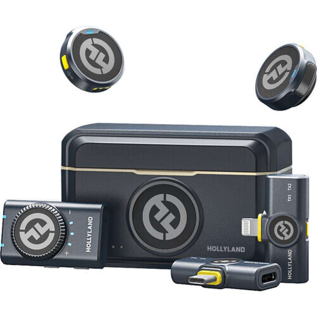 Kit Hollyland Lark M2 (Câmera e Celulares via Plug-in)